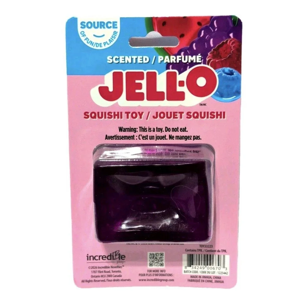Incredible Toys | Toys | Jello Grape Scented Squishy Purple Cube Viral ...